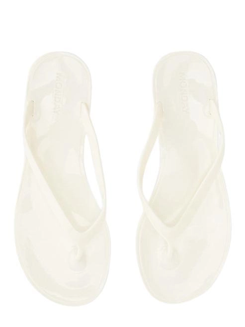 Monday Swimwear Sardinia Jelly Flip Flops - Ivory