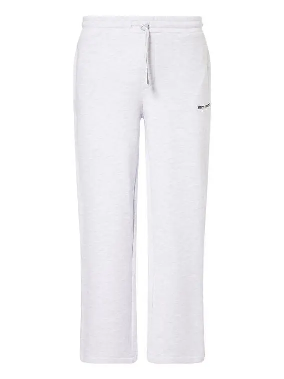 THE COUTURE CLUB Micro Copyright Logo-print Cotton Jogging Bottoms - Greymarl