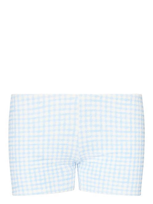 Monday Swimwear Cali Checked Swim Shorts - Sky Gingham