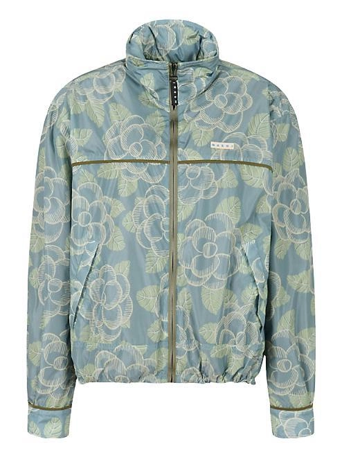 Marni Printed Nylon Windbreaker Jacket - Bav15