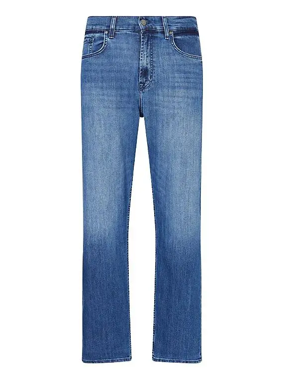 7 For All Mankind Modern Straight-leg Denim Jeans - Landing