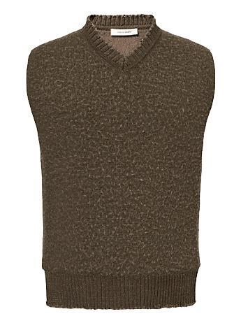 CRAIG GREEN Merino-wool And Cotton-blend Vest - Khaki