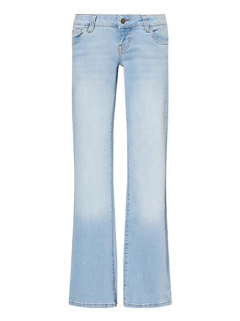 JADED LONDON Kelsey Low-rise Skinny Bootcut Jeans - Blue