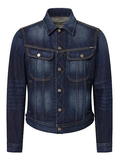 TOM FORD Selvedge Denim Jacket - Indigo