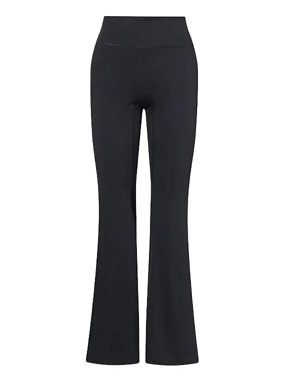 ADANOLA Flared Yoga Regular Stretch-jersey Leggings - Black