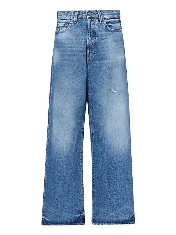 Acne Studios 1981 Wide-leg Denim Jeans - Mid Blue