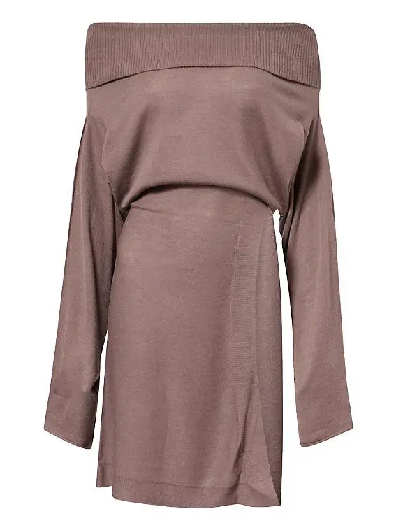 Rick Owens Wool Jumper - Grape