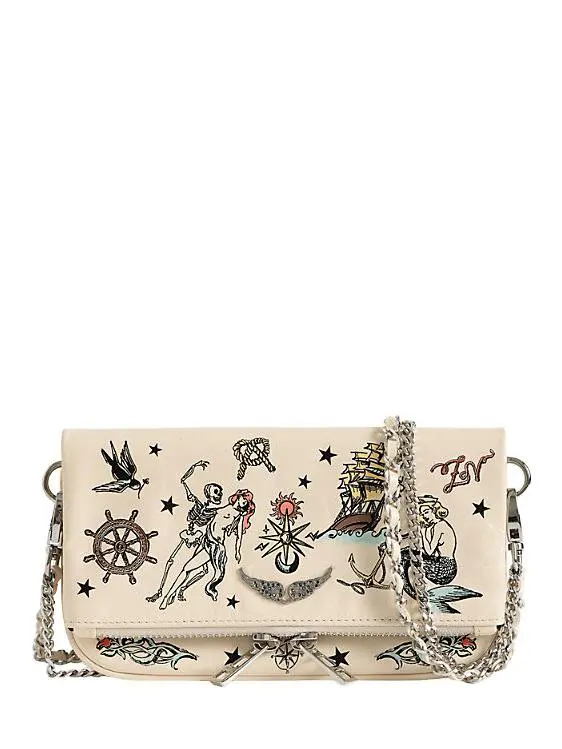 Zadig&Voltaire Rock Mini Tattoo Clutch Bag - Flash