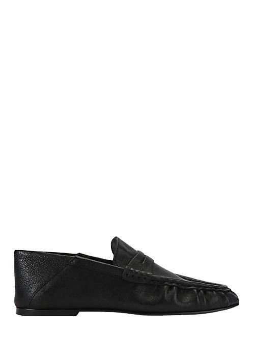 Steve Madden Roger Leather Loafers - Black