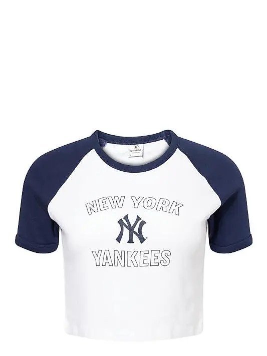 Sporty & Rich X '47 T-shirt - White/dark Navy