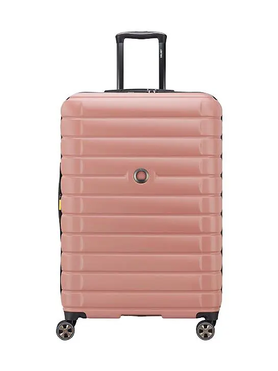 DELSEY Shadow 5.0 Medium Expandable Suitcase - Ash Rose