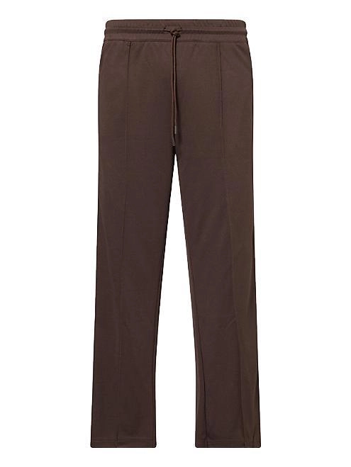 THE COUTURE CLUB Side-stripe Mesh Jogging Bottoms - Brown