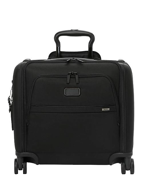 Tumi Alpha Compact Cabin Ballistic Nylon Suitcase - Black