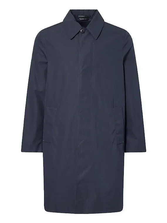 Sunspel Ventile Cotton Mac - Dark Navy