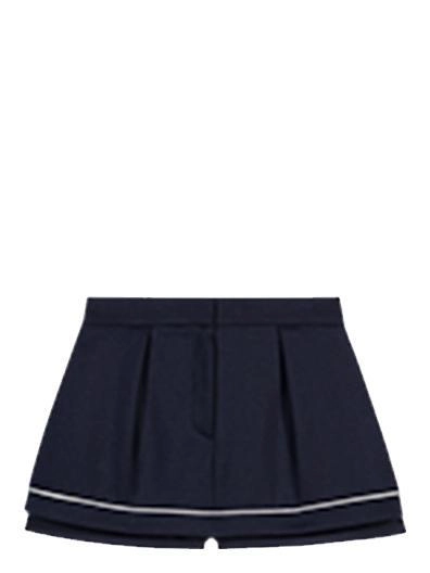 Maje Layered High-rise Woven Shorts - Navy
