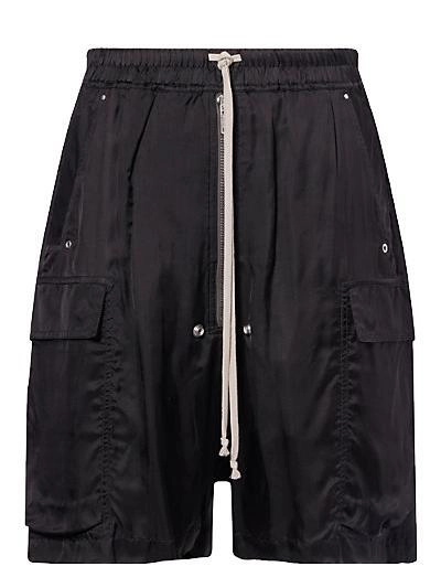 Rick Owens Cargo Shorts - Black