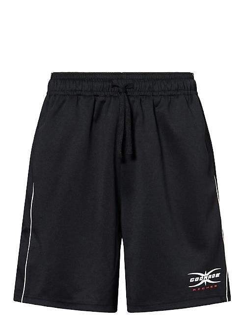GODMADE Finish Line Cotton Shorts - Black