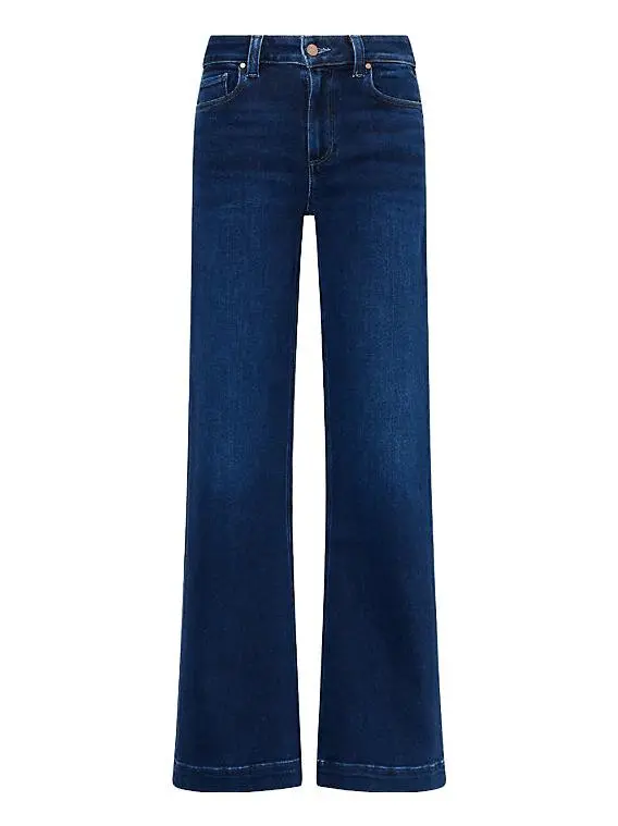 Paige Leenah -inch Wide-leg Denim Jeans - Basilica