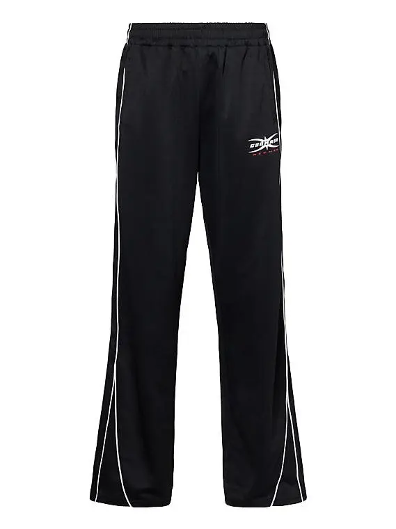 GODMADE Finish Line Cotton Jogging Bottoms - Black