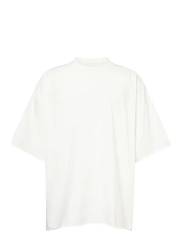 Rick Owens Tommy Oversized Cotton-jersey T-shirt - Milk