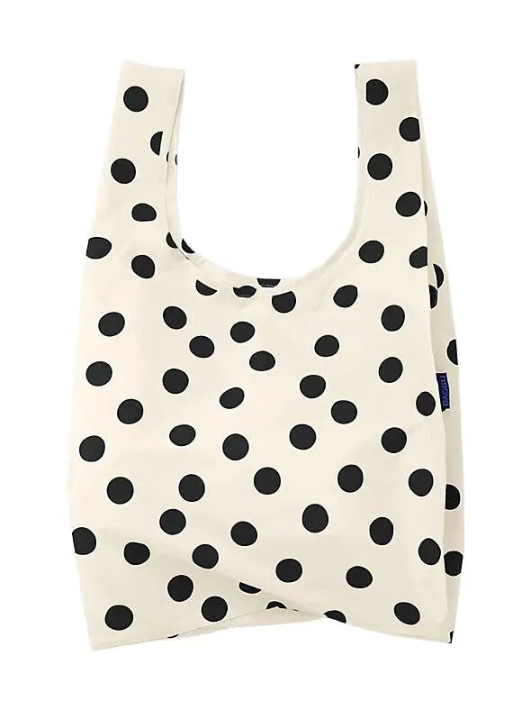 Baggu Polka-dot Woven Tote Bag - One-color