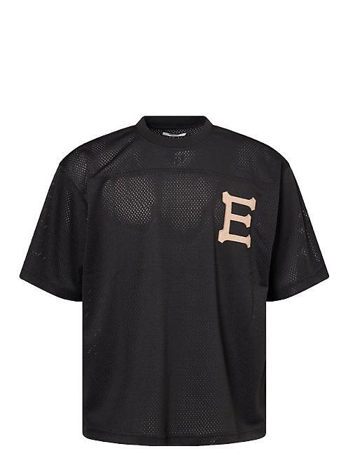 1886 Am Football Embroidered Jersey T-shirt - Black
