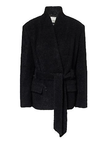 Isabel Marant Étoile Syndra Shawl-lapel Belted Jacket - Black
