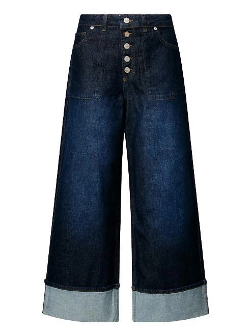 DAMSON MADDER Gigi Wide-leg Denim Jeans - Indigo