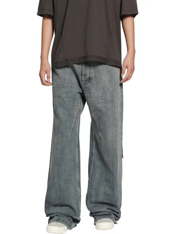 Rick Owens Tower Geth Jeans - Blue