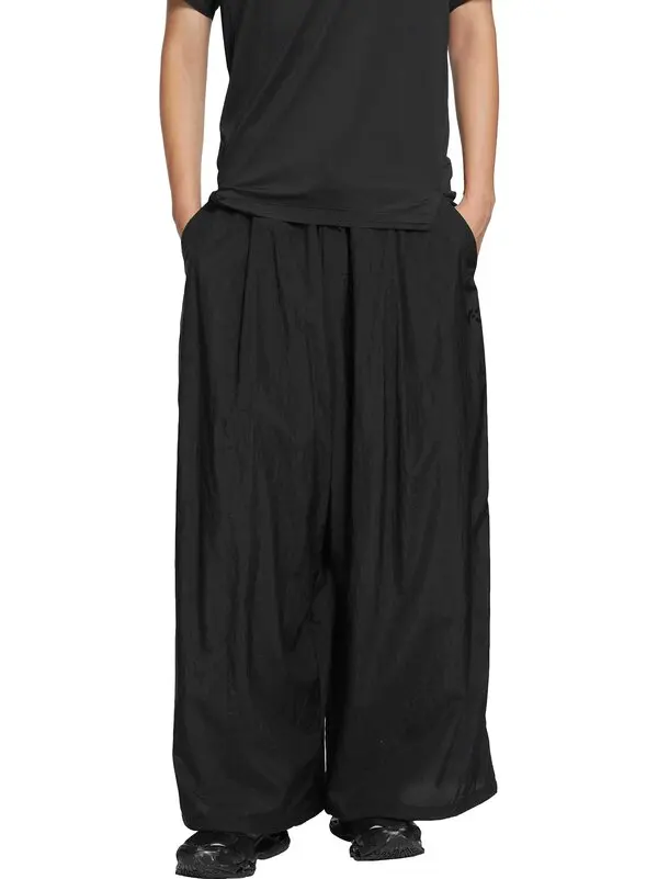 Y3 Gradient 3-stripes Wide Track Bottoms - Black
