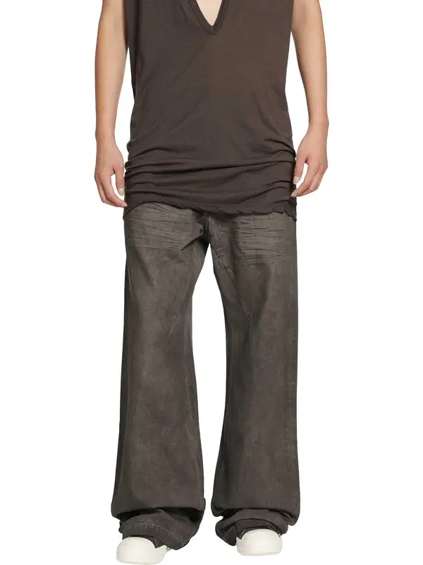 Rick Owens Tower Geth Jeans - Grey