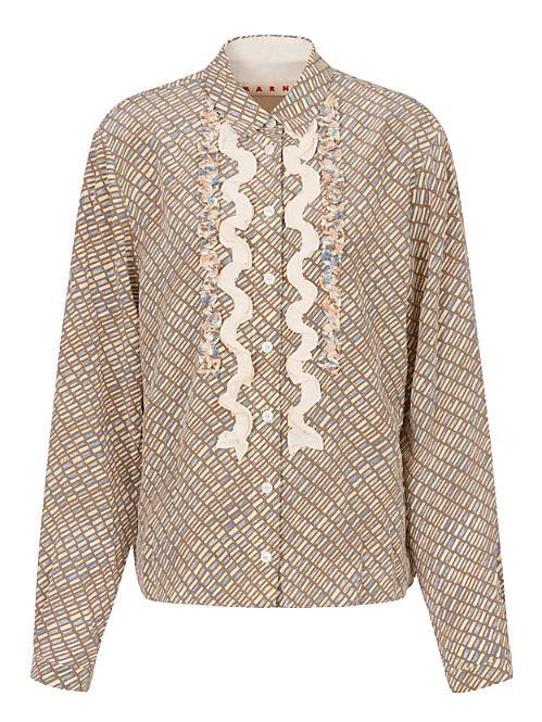 Marni Printed Silk Shirt - Crc24