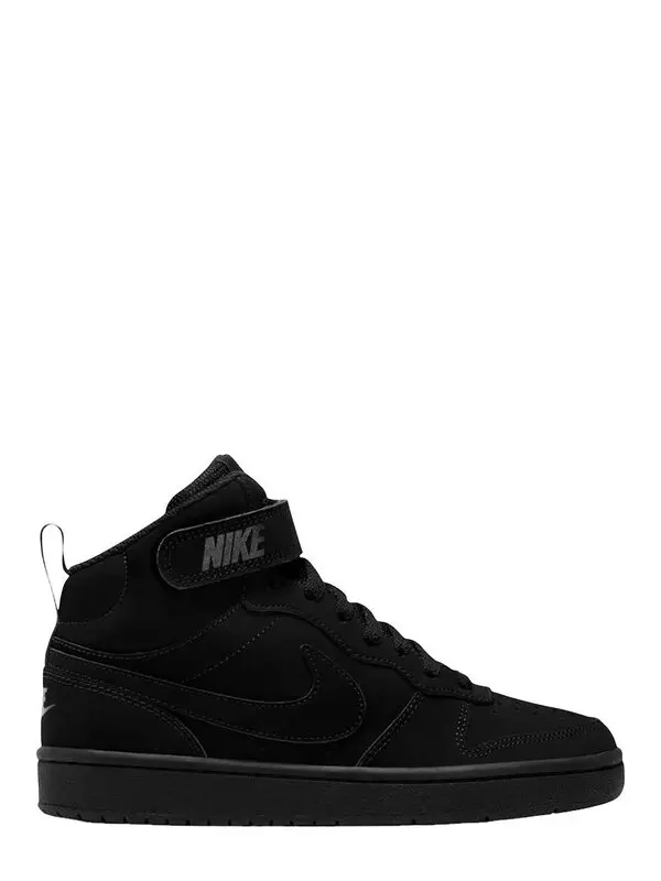 Nike Court Borough Mid 2 Triple Nubuck Sneakers - Black