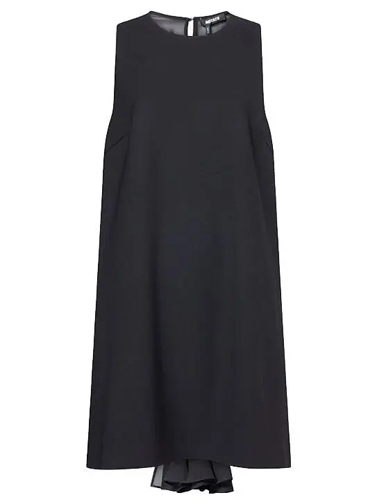 ROTATE BY BIRGER CHRISTENSEN Embellished Crepe Mini Dress - Black