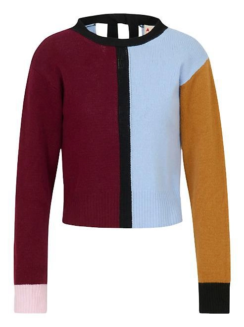 Marni Colour-block Cashmere Knit Jumper - Cbb21