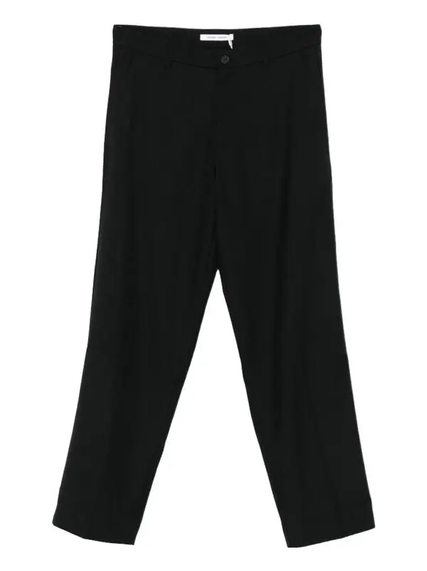 SAMSOE SAMSOE Straight-leg Casual Pants - Black