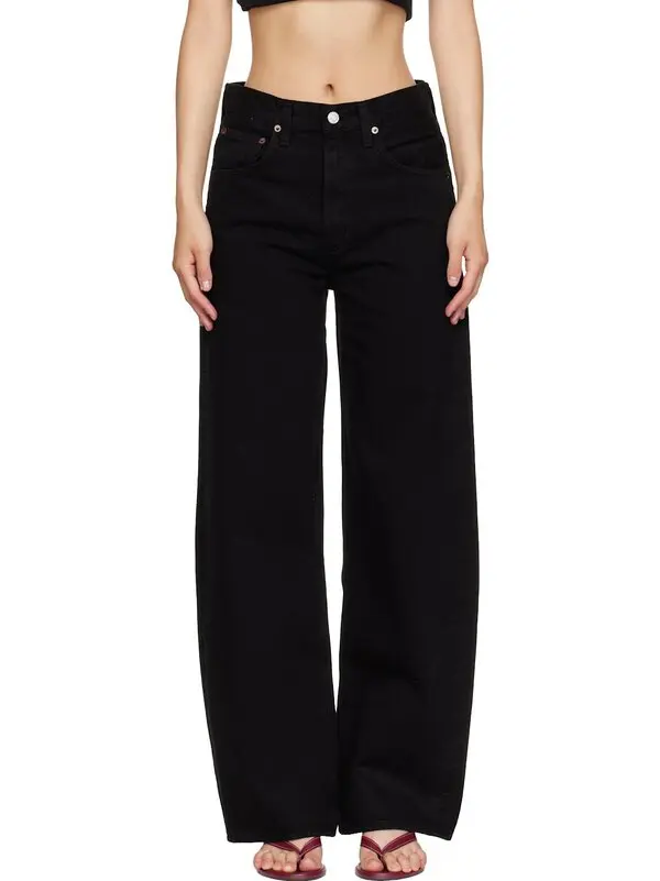 AGOLDE Low Curve Jeans - Black
