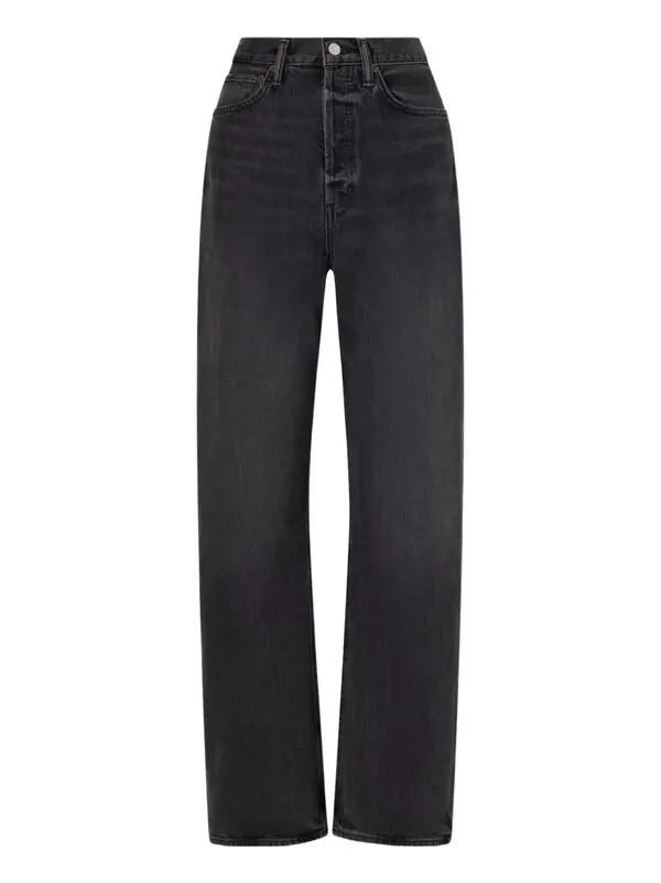 AGOLDE Faded Effect Wide Leg Jeans - No