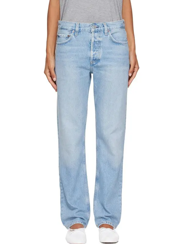 Citizens Of Humanity Non-stretch Straight-leg Jeans - Blue