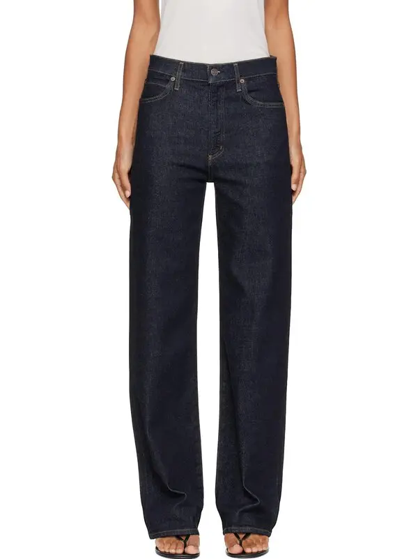 AGOLDE Stretch Jeans - Navy Blue