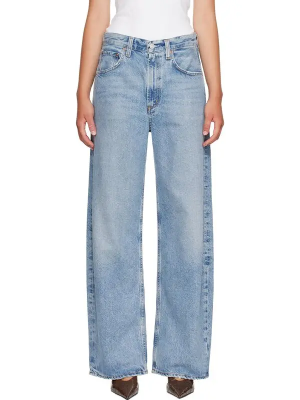 AGOLDE Low Curve Jeans - Blue
