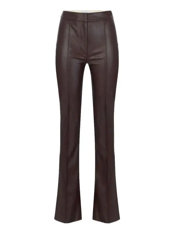 Elisabetta Franchi Flared Trousers - Black