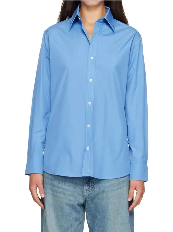 A.p.c. Buttoned Shirt - Blue