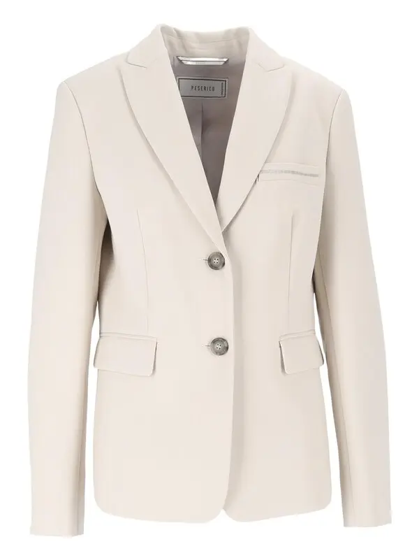 Peserico Single-breasted Tailored Blazer - No