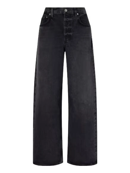 Citizens Of Humanity Ayla Wide-leg Jeans - Black