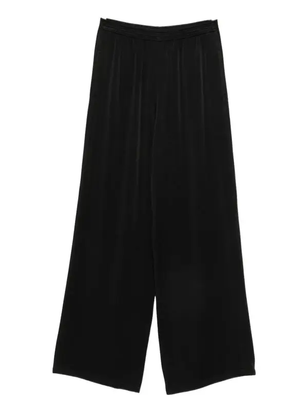 Fabiana Filippi Wide-leg Elastic Waist Trousers - Black