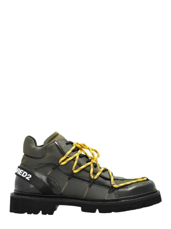Dsquared2 Lace-up Ankle Boots - Green