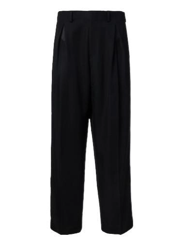 KIKO KOSTADINOV Wide-leg Box Pleat Trousers - Black
