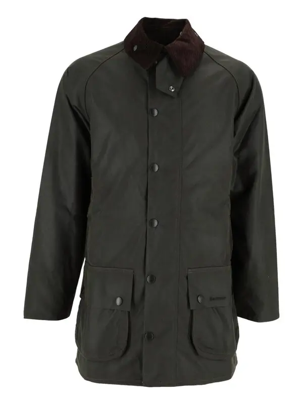 Barbour Bedale Cotton Waxed Jacket - Black