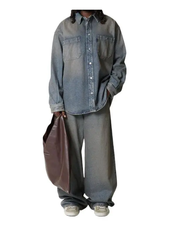 HAIKURE Bethany M Wide-leg Jeans - Blue